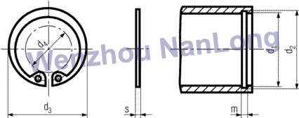 DIN 472 - Internal Retaining Rings